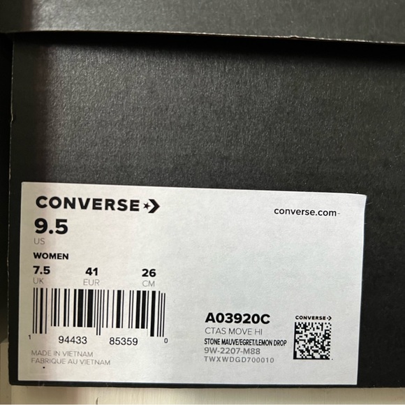 Converse | Shoes | Converse Move Platform Hi Top Stone Mauve Himalayan ...